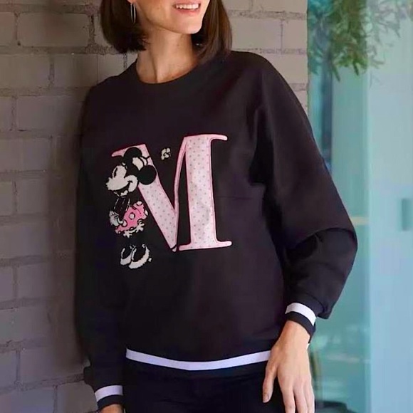 Disney | Tops | Disney Parks Minnie Mouse Spirit Jersey Adult Black ...